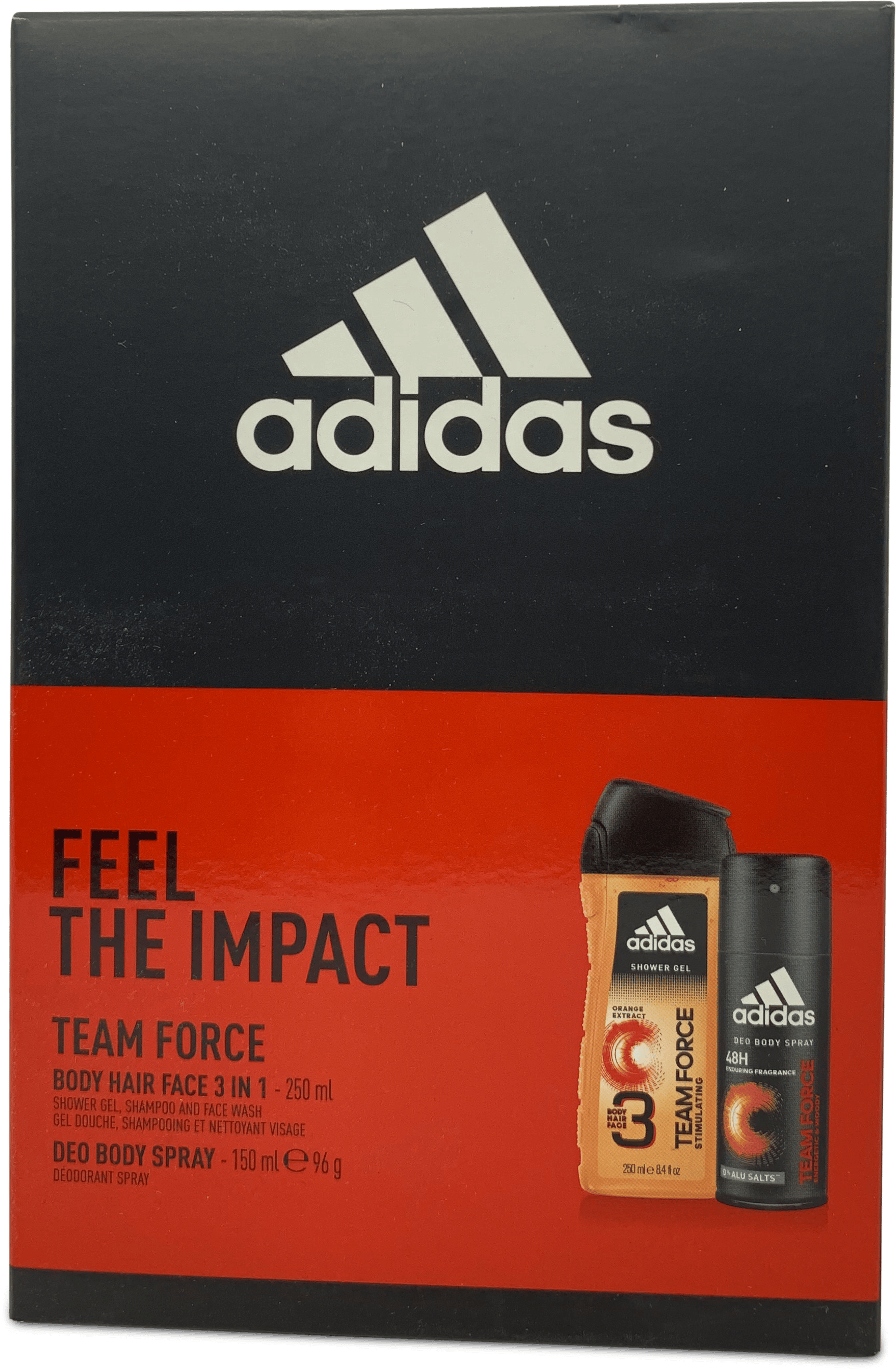 Adidas Team Force Feel The Impact Duo Gift Set for Men | medino