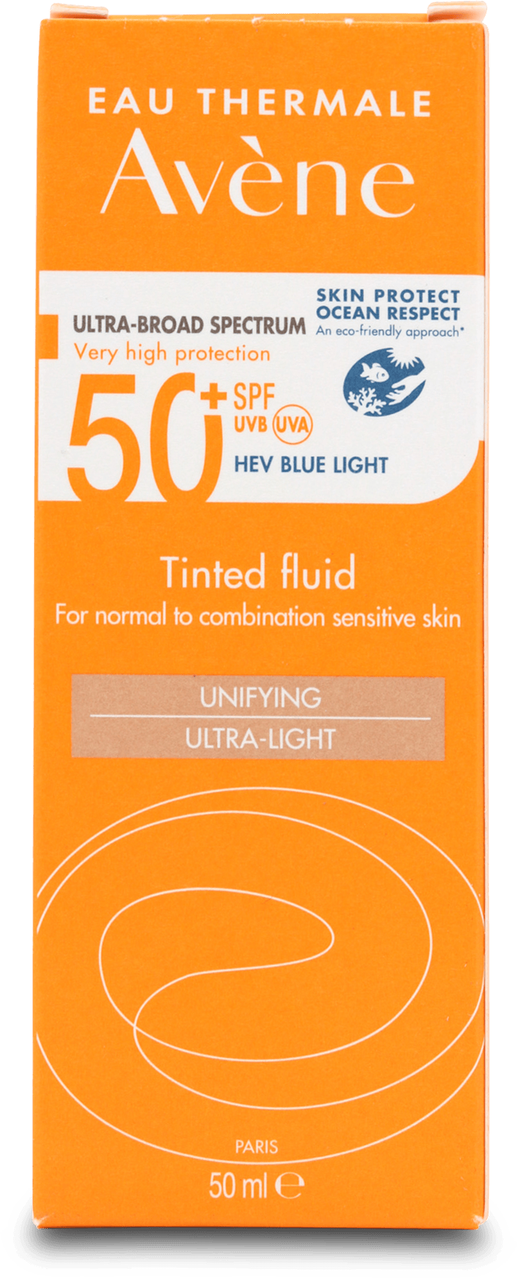 Avène Ultra-Broad Spectrum Tinted Fluid SPF 50+ 50ml | medino