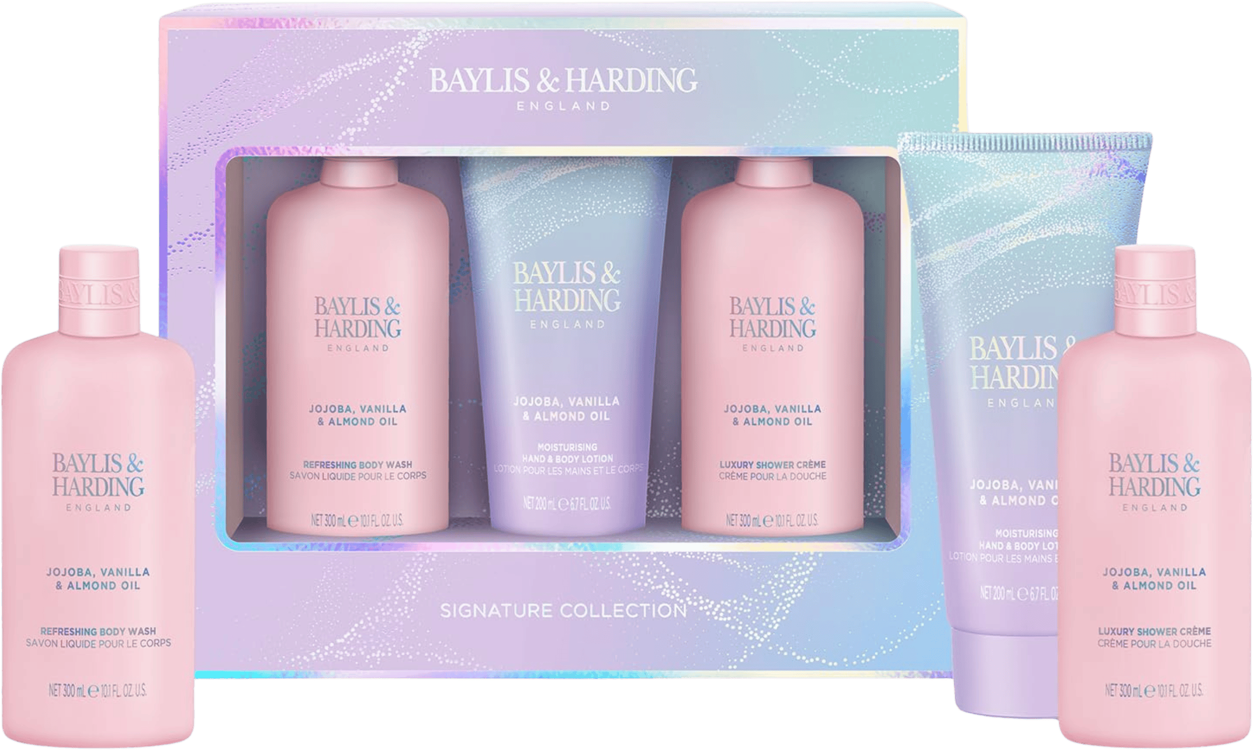 Baylis & Harding Signature Collection Jojoba, Vanilla & Almond Oil Gift ...
