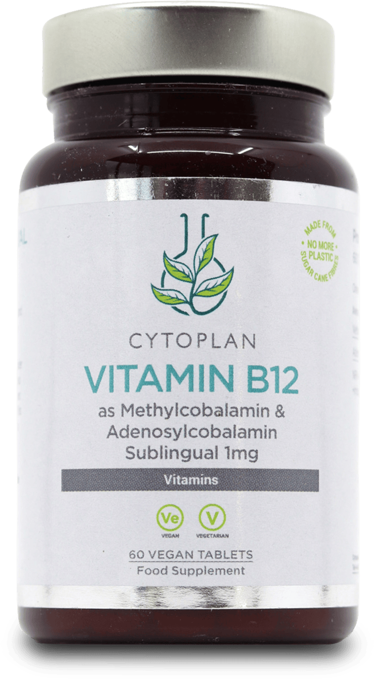 Cytoplan B12 Methylcobalamin & Adenosylcobalamin Sublingual 60 Tablets ...