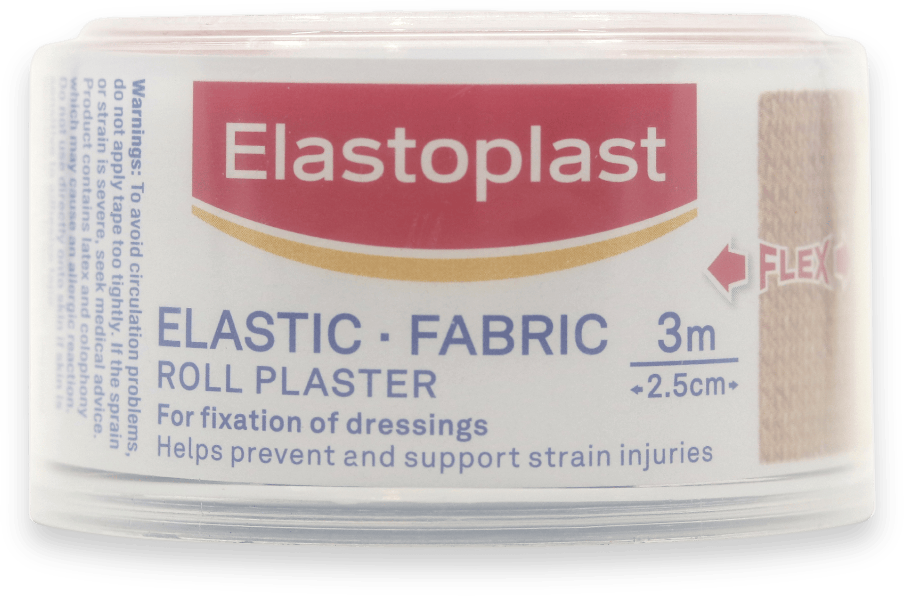 Elastoplast Elastic Fabric Roll Plaster 2.5cm x 3m | medino