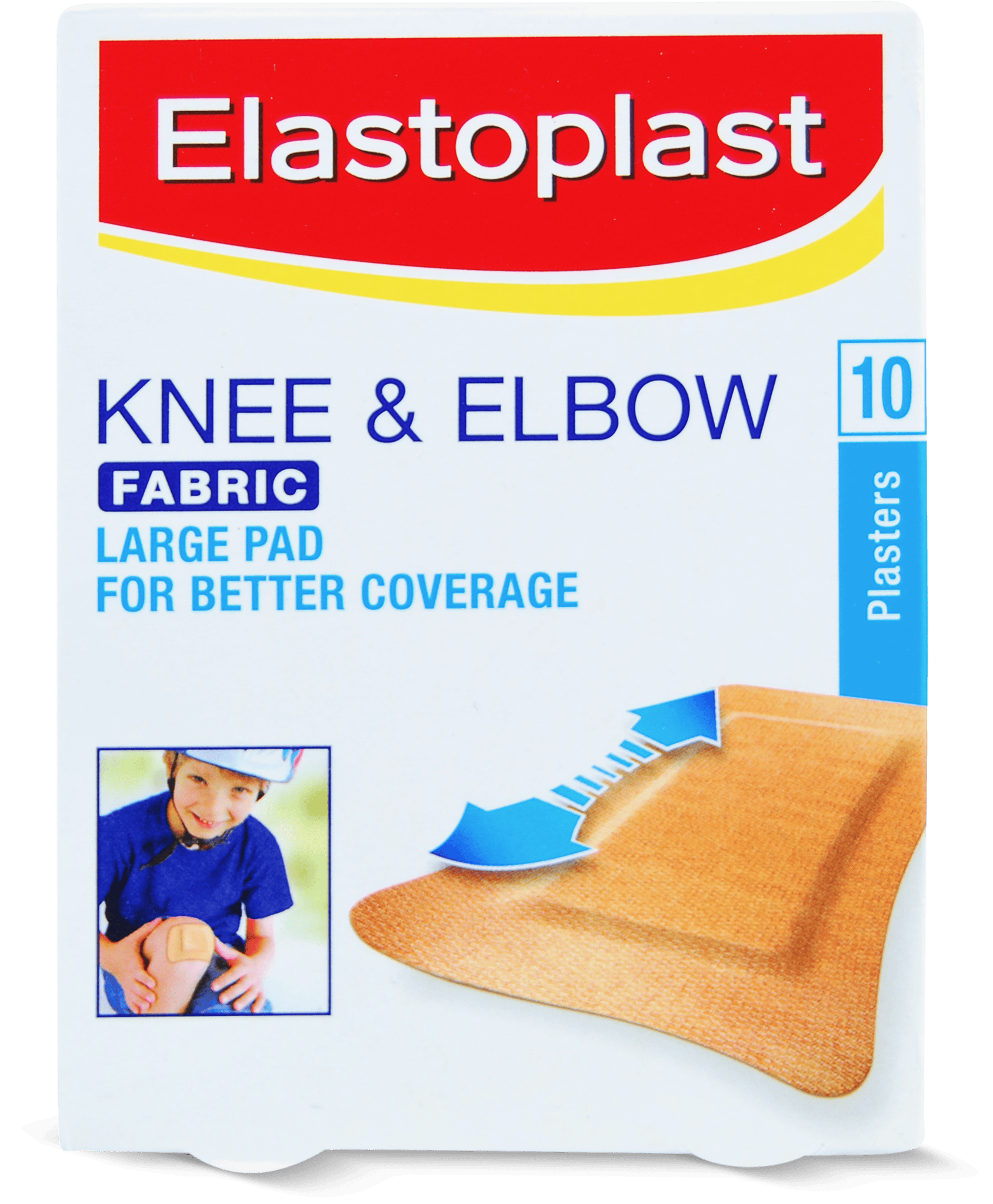 Elastoplast Knee & Elbow Fabric 10 Plasters | medino
