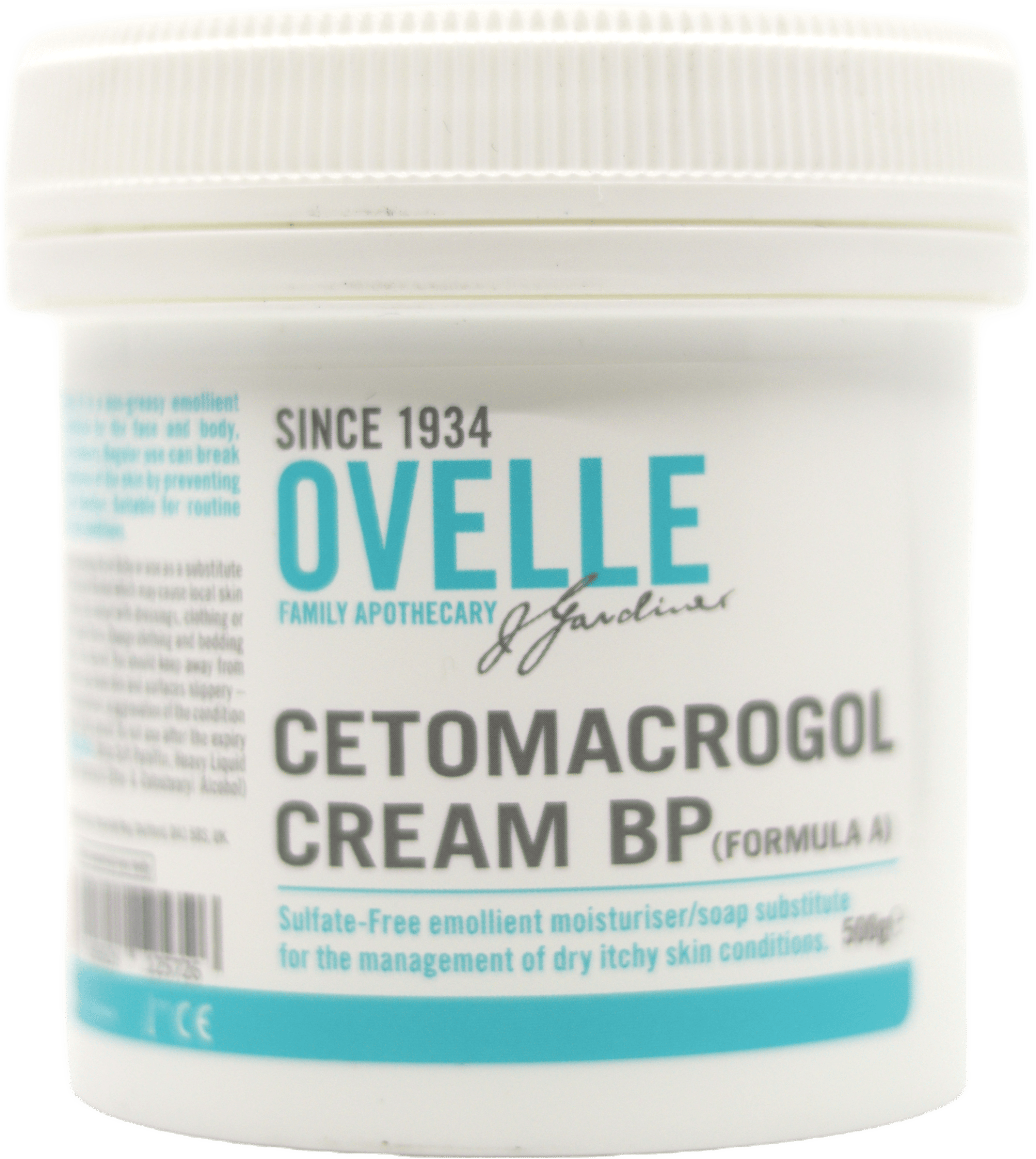 Ennogen Healthcare Ovelle Cetomacrogol Cream BP 500g | medino