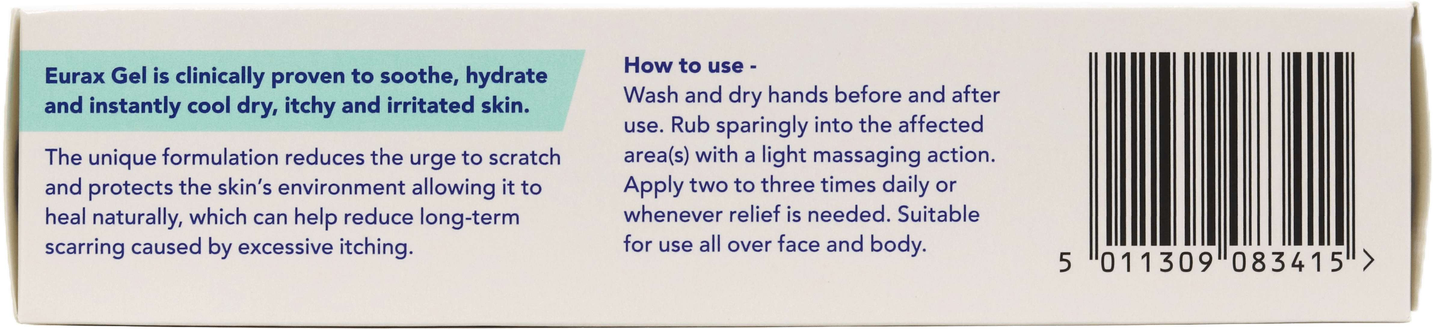 Eurax Cooling Itch Relief Gel 75g | medino