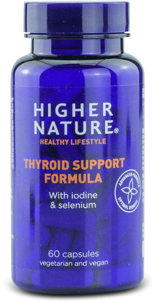 Buy Higher Nature Thyroid Support Formula 60 Capsules | medino