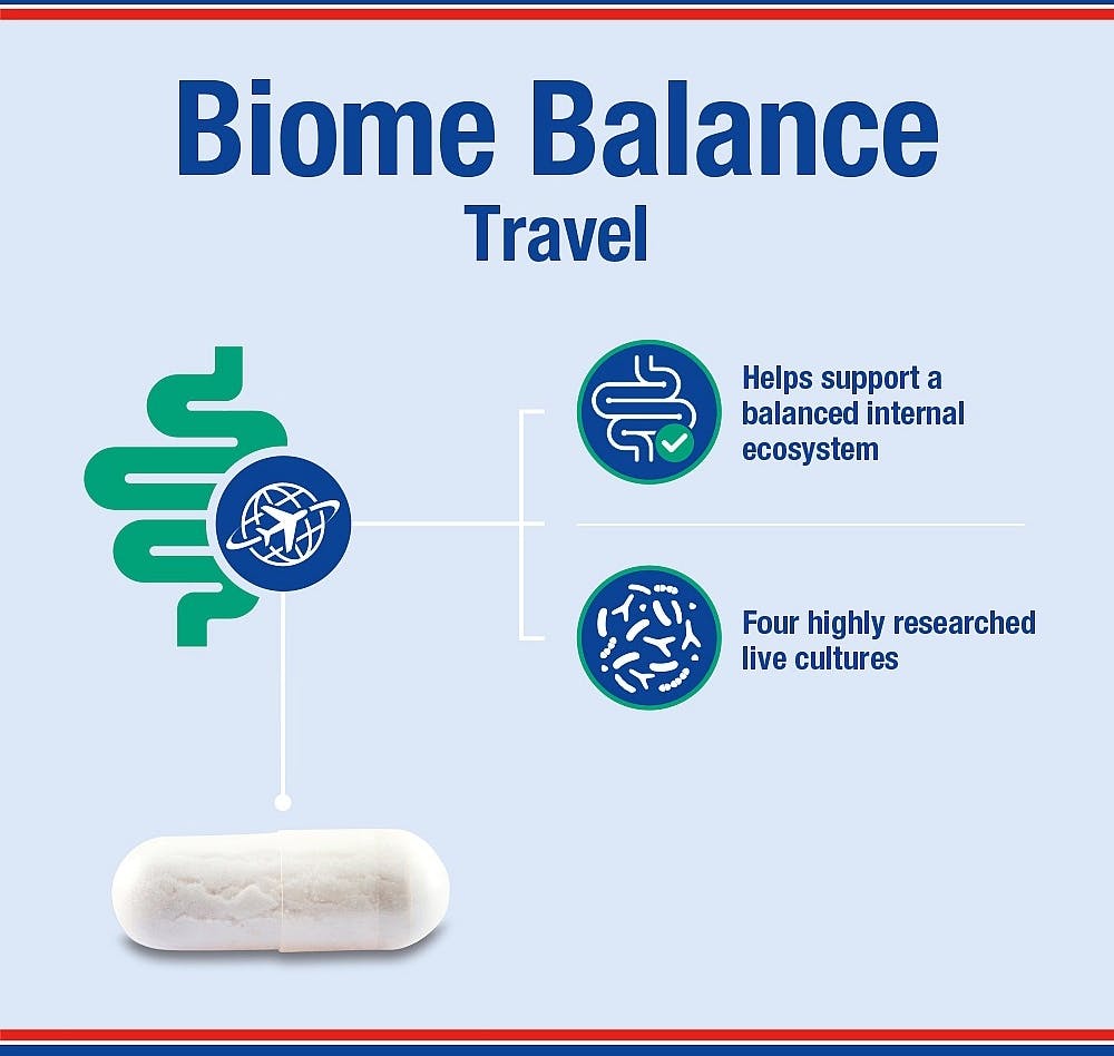 Lamberts Biome Balance Travel 30 capsules | medino