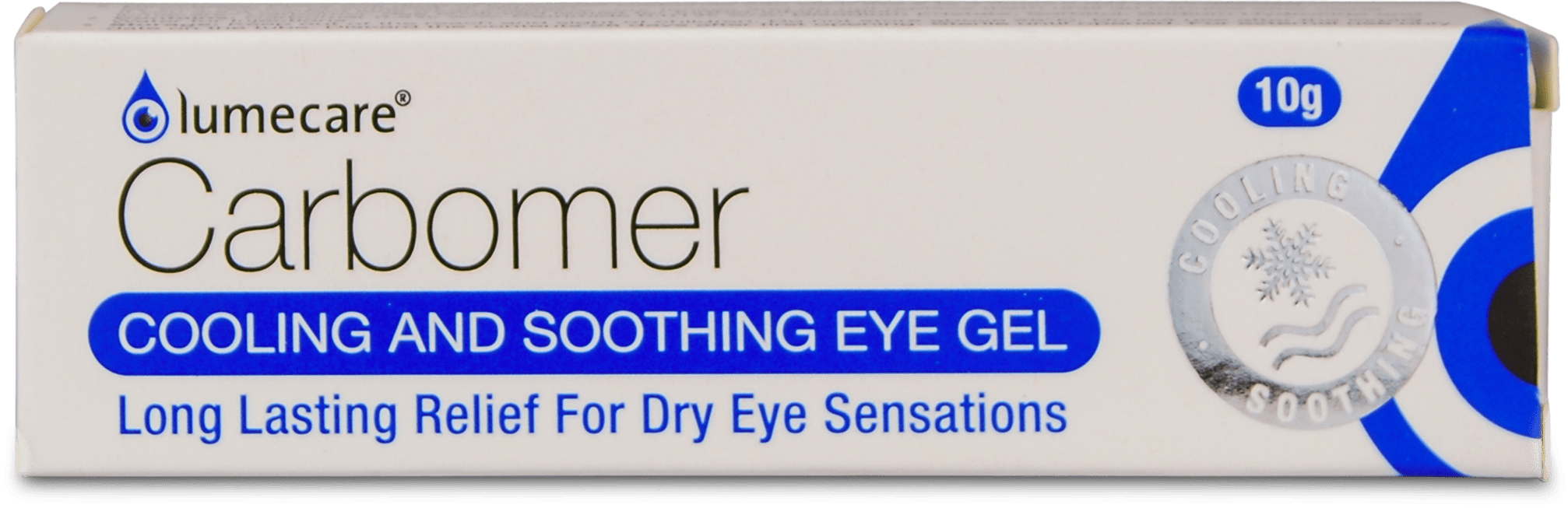 Buy Lumecare Carbomer Cooling and Soothing Eye Gel 10g | medino