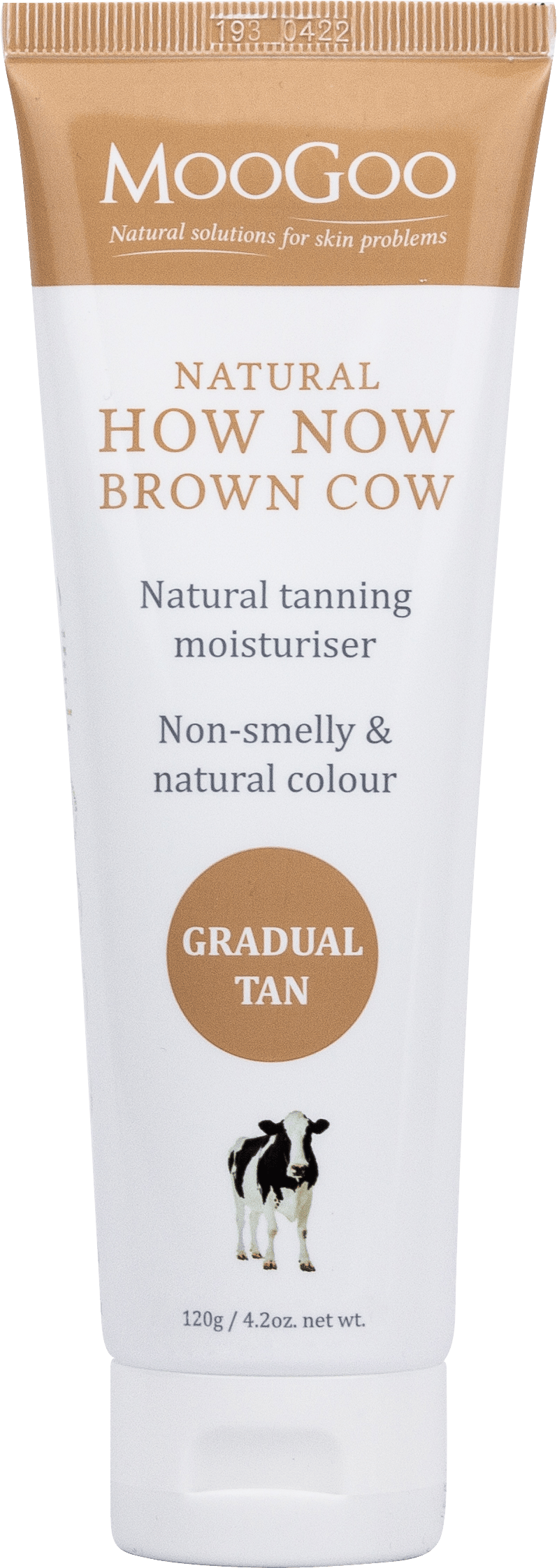 MooGoo How Now Brown Cow Gradual Tanning Cream 120g | medino