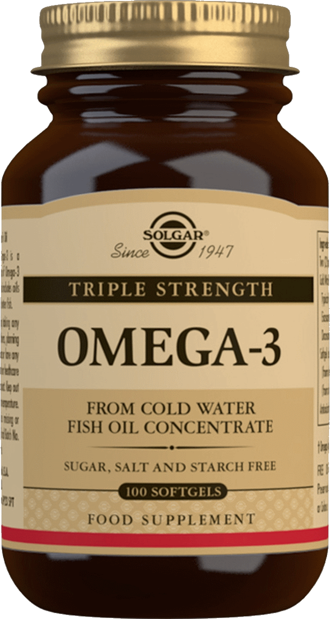 Buy Solgar Triple Strength Omega-3 100 Softgels | medino