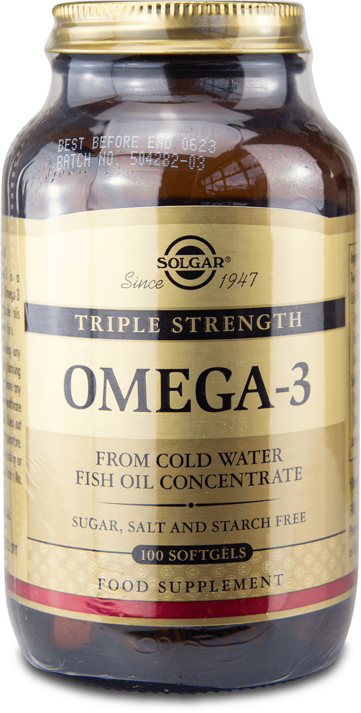 Buy Solgar Triple Strength Omega-3 50 Softgels | medino