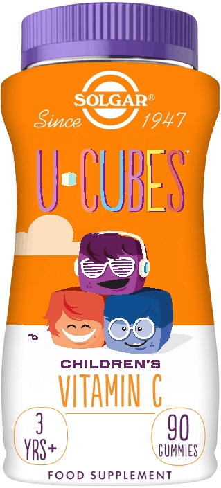 Solgar U-Cubes Children Vitamin C 90 Gummies | medino