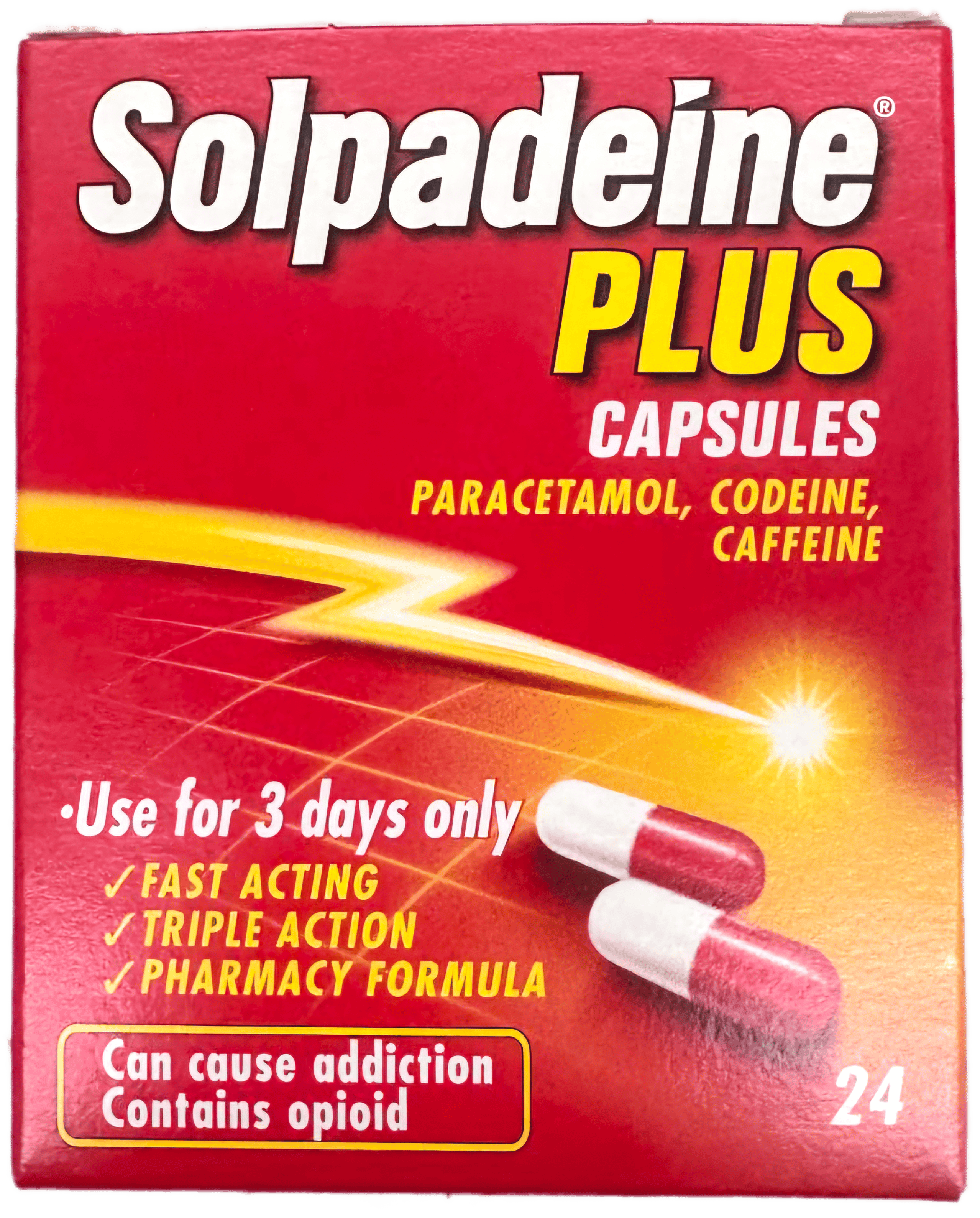 Solpadeine Plus 24 Capsules | medino