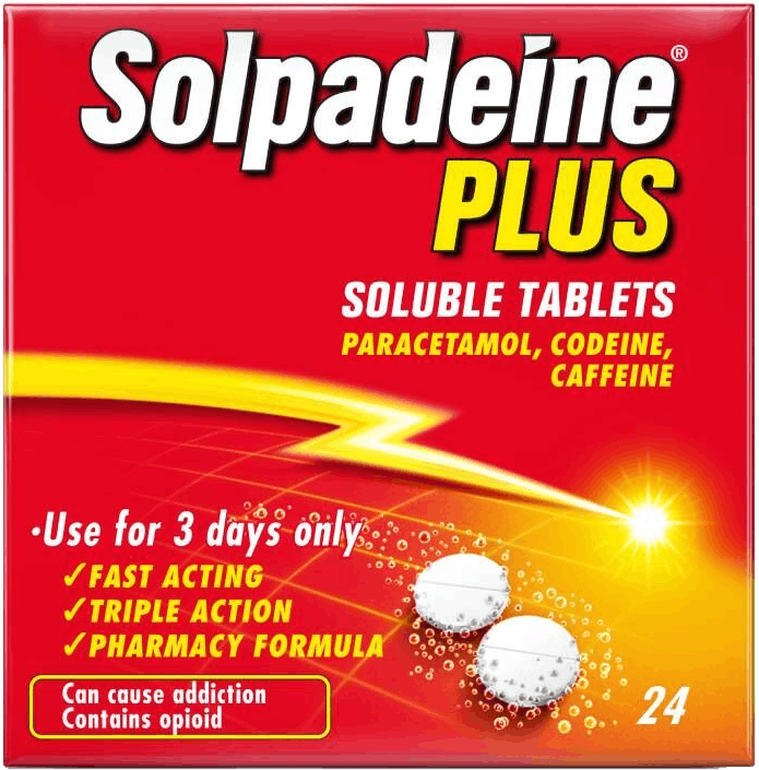 Solpadeine Plus Soluble 24 Tablets | medino