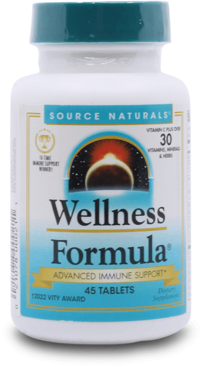 Source Naturals Wellness Formula 45 tabs | medino