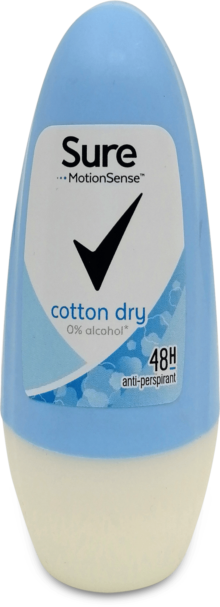 Sure Cotton Dry Anti-Perspirant Roll On 50ml | medino