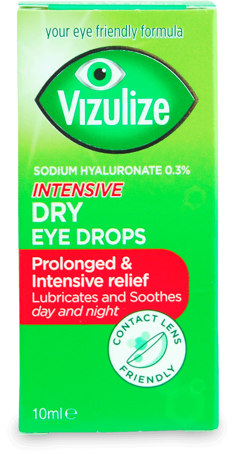 Buy Vizulize Intensive Dry Eye Drops 10ml | medino