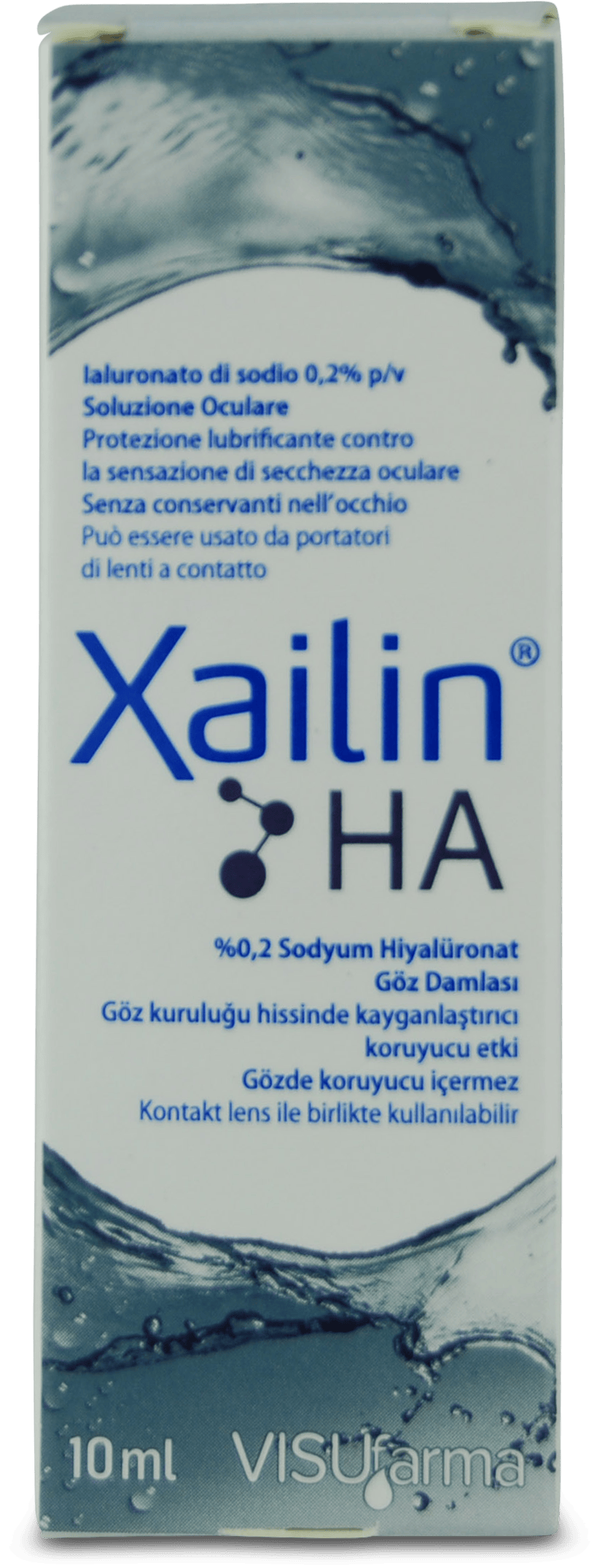 Buy Xailin Ha Eye Drops 10ml | medino