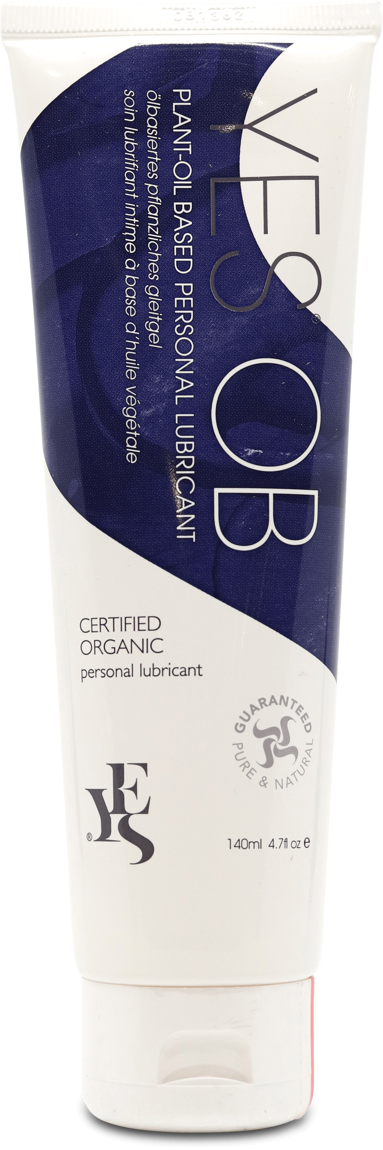 YES Natural Plant-Oil Based Personal Lubricant 140ml | medino